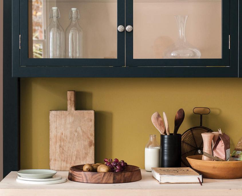 Okergeel verf | Combineren | Kleurcodes | Inspiratie - Verflaag.nl